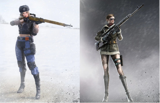 穿越火线：游戏中3个很罕见的女性角色，玩玩：一个都没见过！