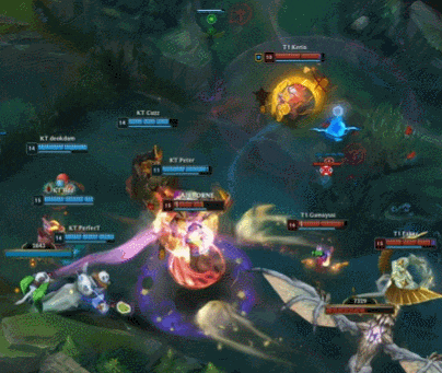 T1拿下史上首个3连冠，Faker成为6冠王！Uzi为FMVP Gumayusi颁奖_腾讯新闻