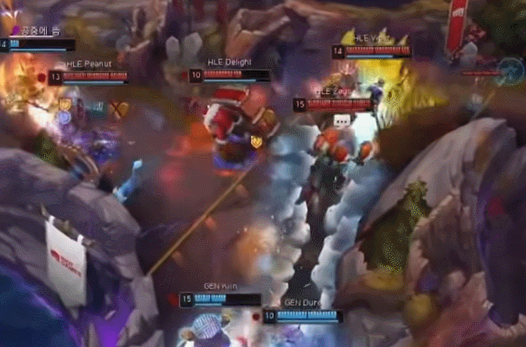 LCK季后赛，GEN 2-3 HLE，HLE双C火力全开挺进胜者组决赛_腾讯新闻