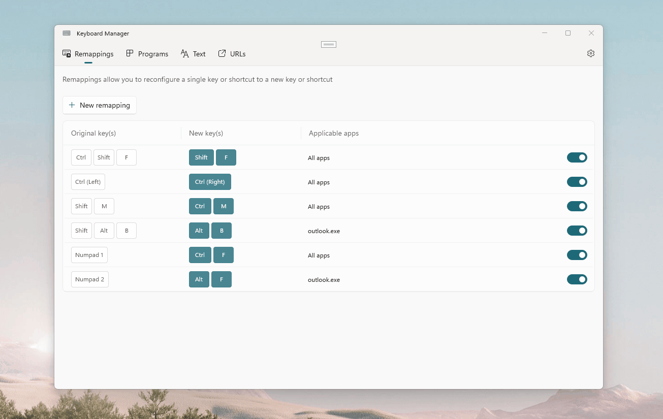微软预告 PowerToys 键盘管理器新特性：可快捷启动应用 / 网站_腾讯新闻