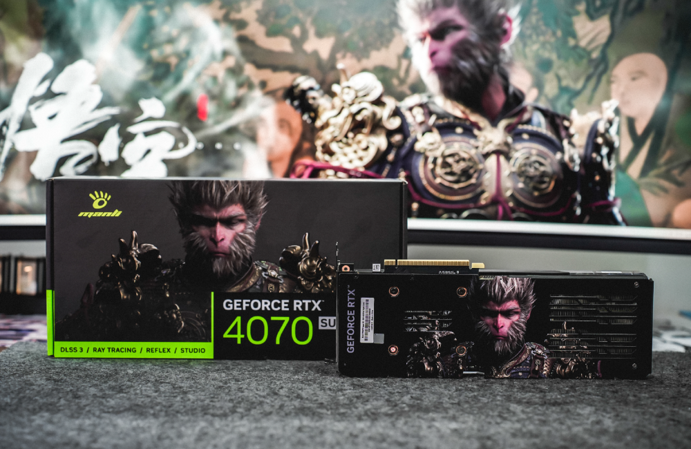 天命之力加持！万丽RTX 4070S OC《黑神话:悟空》定制限量版显卡实测_腾讯新闻