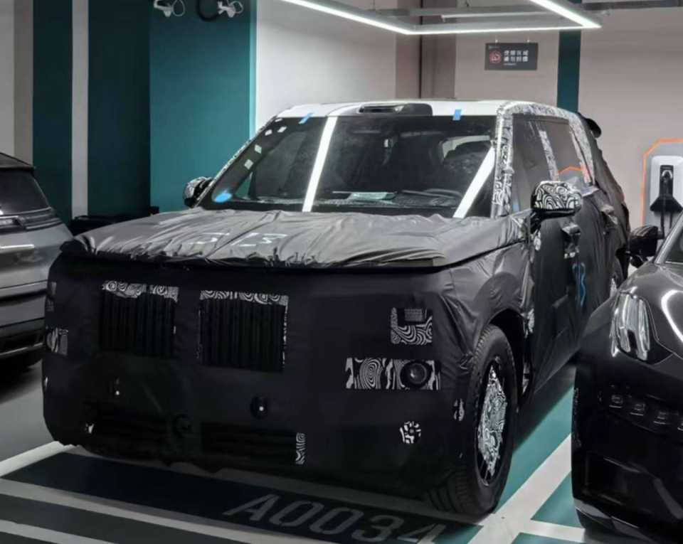 EX1H爆料汇总，极氪6座旗舰SUV谍照出炉，售价或看齐问界M9！_腾讯新闻