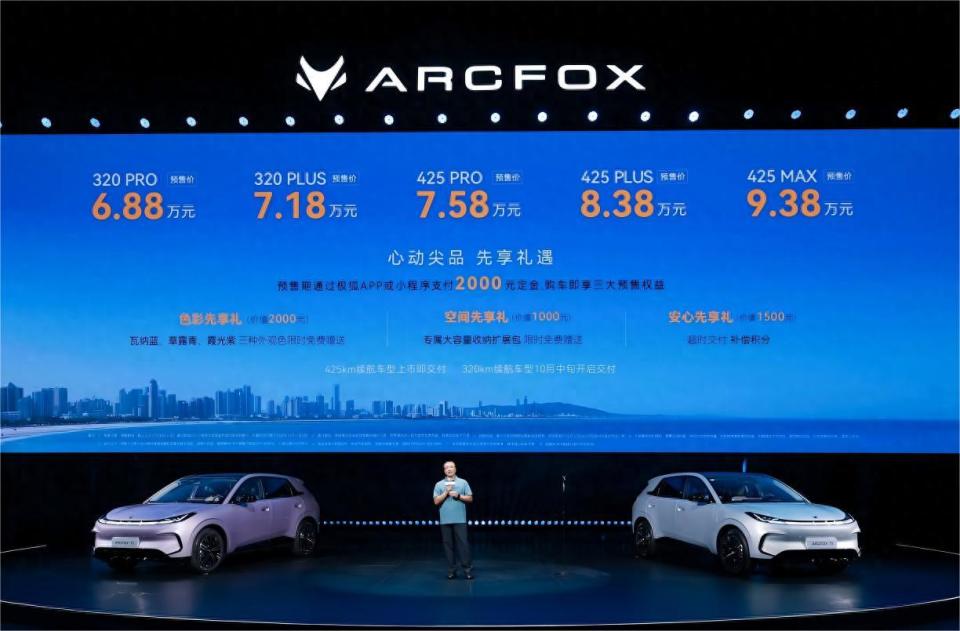 预售价6.88万起 最长续航425km 极狐T1竞争力分析 选PRO版最合适吗？_腾讯新闻