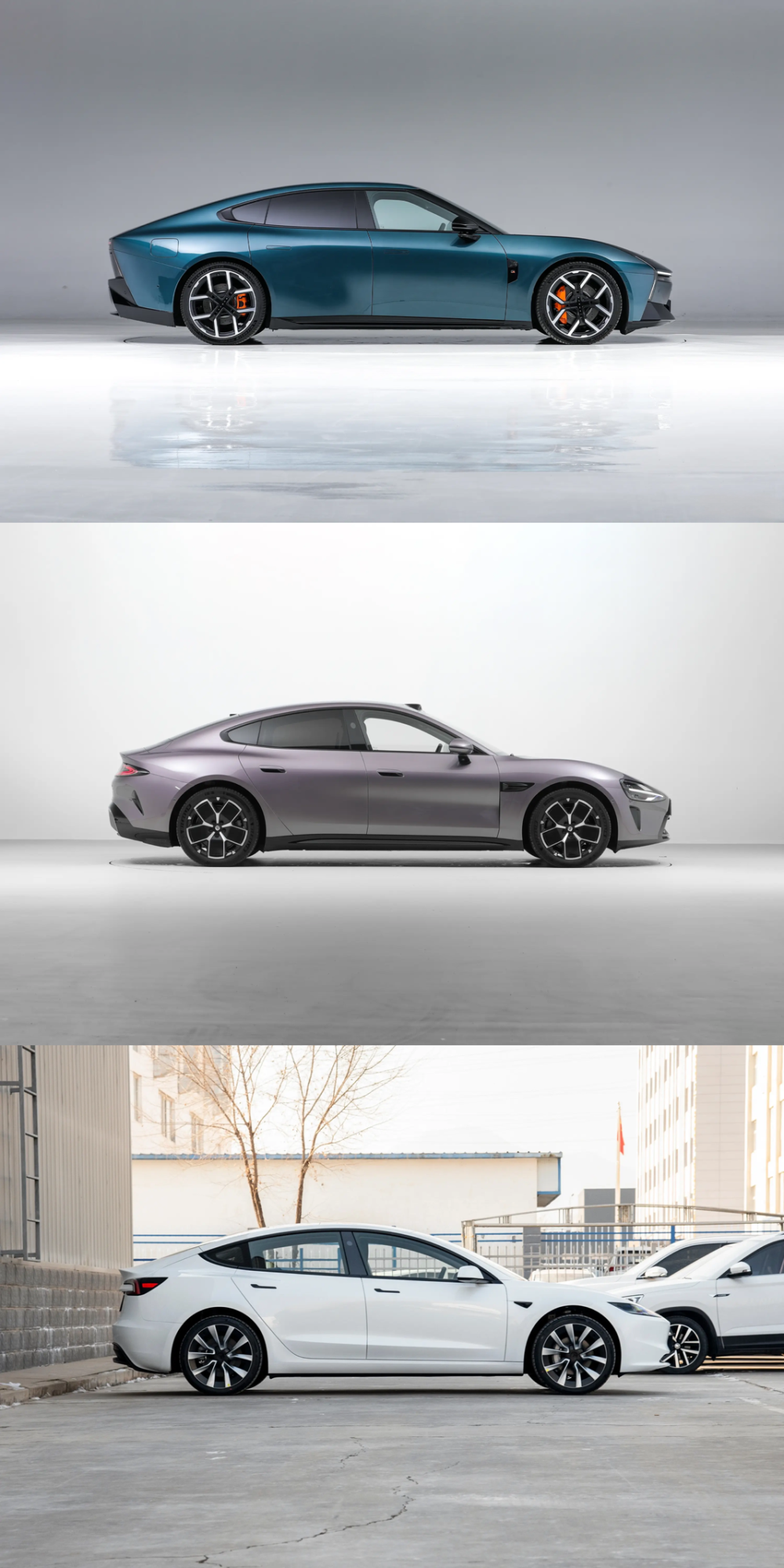 从“34C”到“737”，小鹏P7、小米SU7、特斯拉Model 3硬核厮杀_腾讯新闻