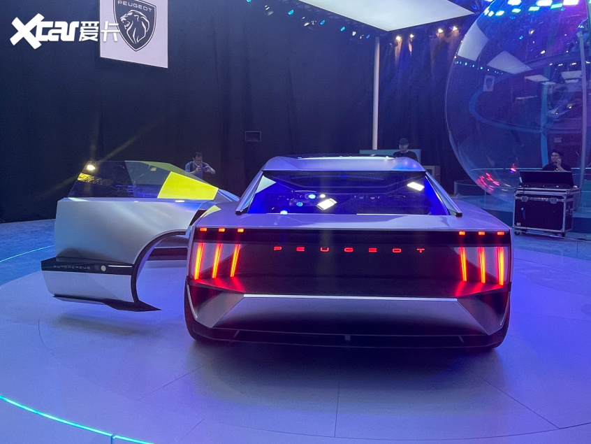 2023上海车展探馆：标致INCEPTION首秀_腾讯新闻