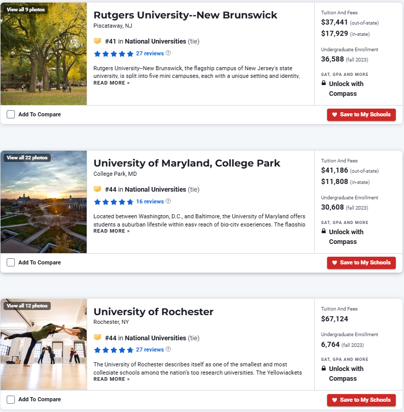 爆！2025 U.S.News全美大学排名！宾大、布朗排名纷纷下降，NYU重回Top30！_腾讯新闻