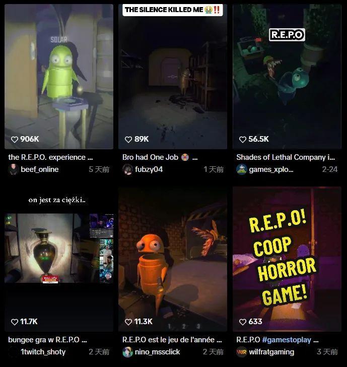 3人开发、一周赚千万：奇葩派对游戏《R.E.P.O》如何在Steam大火的_腾讯新闻