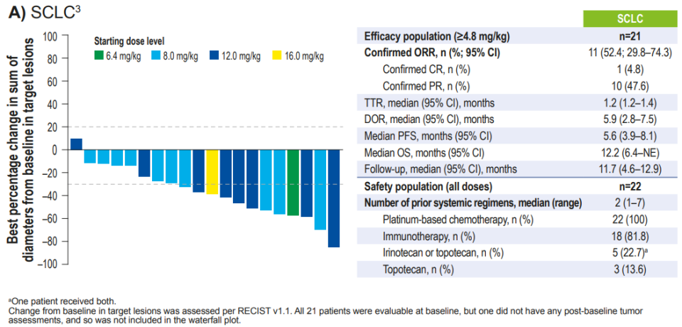 2023 ESMO｜ADC治疗时代，B7-H3靶向ADC药物在SCLC和sqNSCLC中展现卓越实力_腾讯新闻