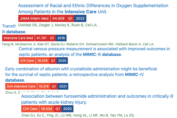 免费临床大数据库 MIMIC，还有 40000篇SCI 等你来发！_腾讯新闻
