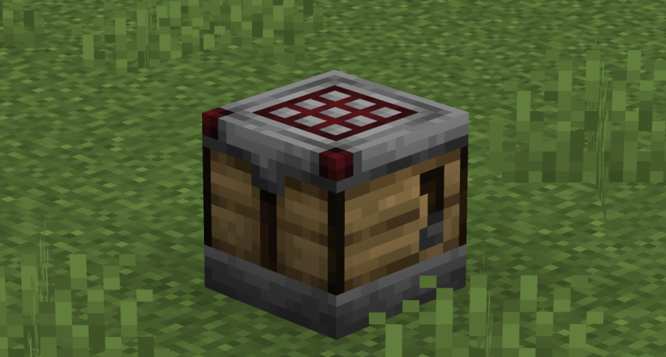 《我的世界》快照23w42a，提前引入1.21更新！全自动合成的用法！_腾讯新闻