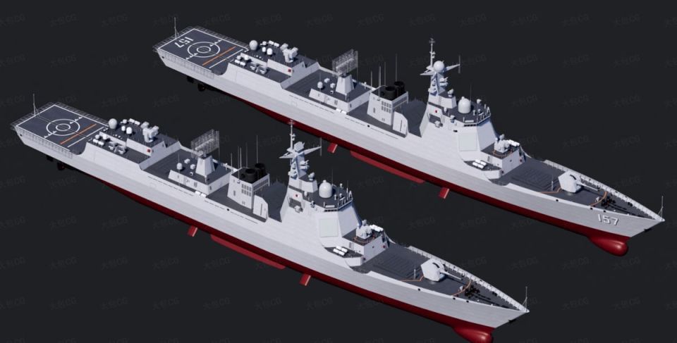 新批次052D也055化？升级双波段有源相控阵，3款盾舰配置殊途同归_腾讯新闻