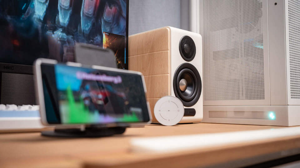 有源2.0+蓝牙！桌面音箱中的白月光：漫步者S880 MKII初体验_腾讯新闻