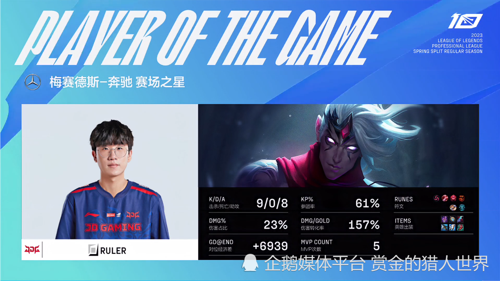 369塞恩漂移戏耍YSKM，年轻风暴IG再遭惨败，JDG重拾状态碾压IG取胜