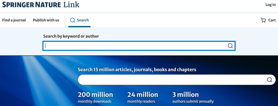 含1600w+文献的学术资源库，一文深挖Springer Nature Link平台_腾讯新闻