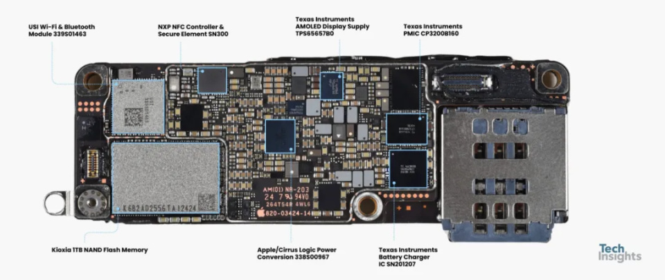 苹果iPhone 16拆解，全系采用高通X71基带_腾讯新闻