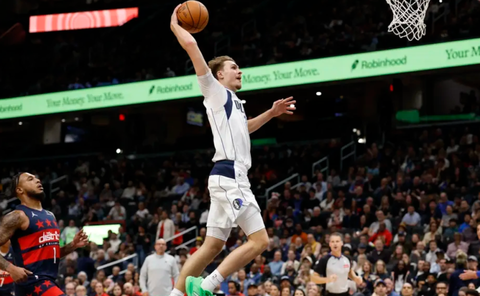 NBA战报｜独行侠111-105力克奇才结束4连败，马绍尔30分，麦科勒姆25分，弗拉格12分6板6助_腾讯新闻