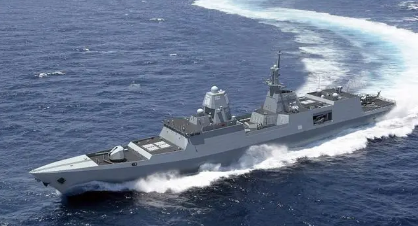 057型导弹驱逐舰，或许是055B型驱逐舰，只是两者的称呼不同而已_腾讯新闻