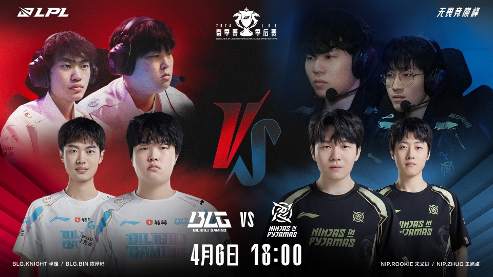今日18点 BLG vs NIP（BO5）_腾讯新闻
