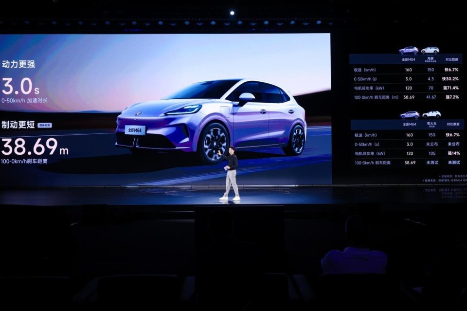 7.38万起，续航530km+CTB电池车身一体化，全新MG4预售价公布_腾讯新闻