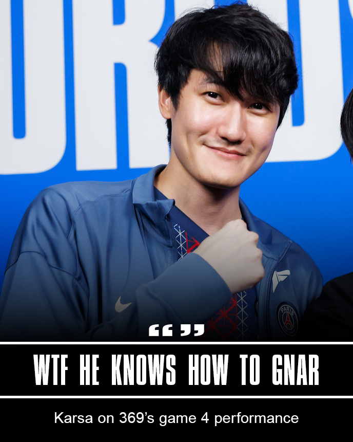 咖哥，我会纳尔了！Karsa：WTF，369知道怎么玩纳尔了_腾讯新闻