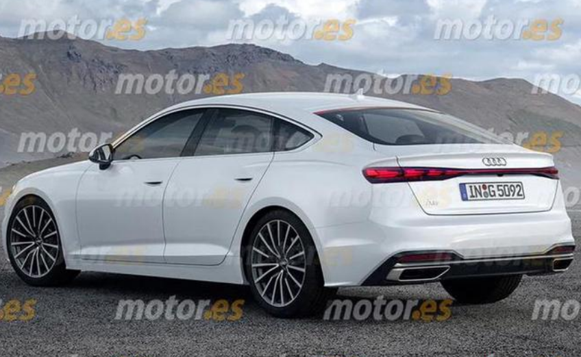 上汽“奥迪A5L”路试曝光，内饰整容成功，新增1.5T EVO引擎！_腾讯新闻