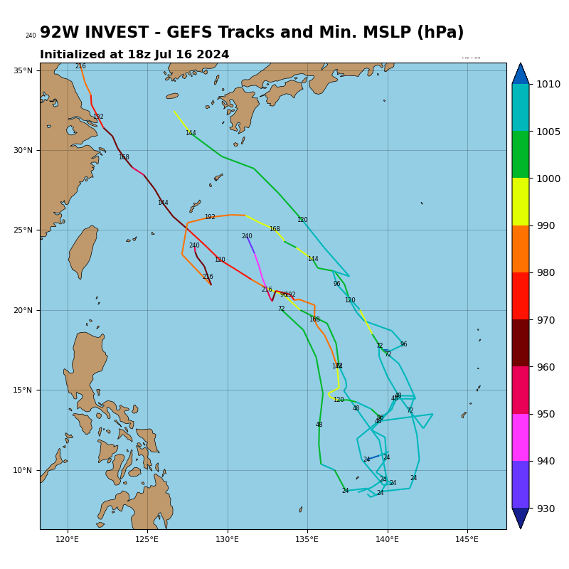 台风胚胎92W开始编号，机构预报或登陆福建和浙江沿海_腾讯新闻