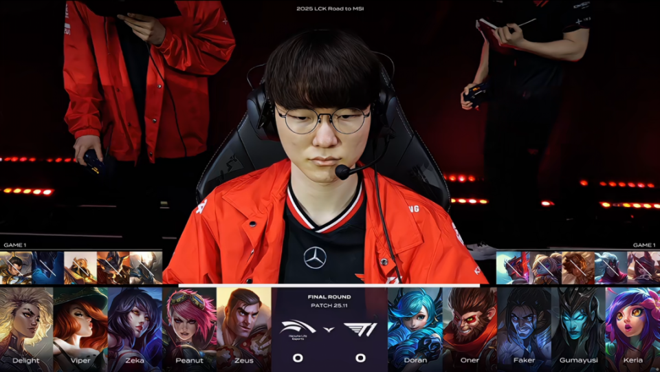 我还没出手，你就倒下了！T1零封HLE，Faker第八次参加MSI_腾讯新闻