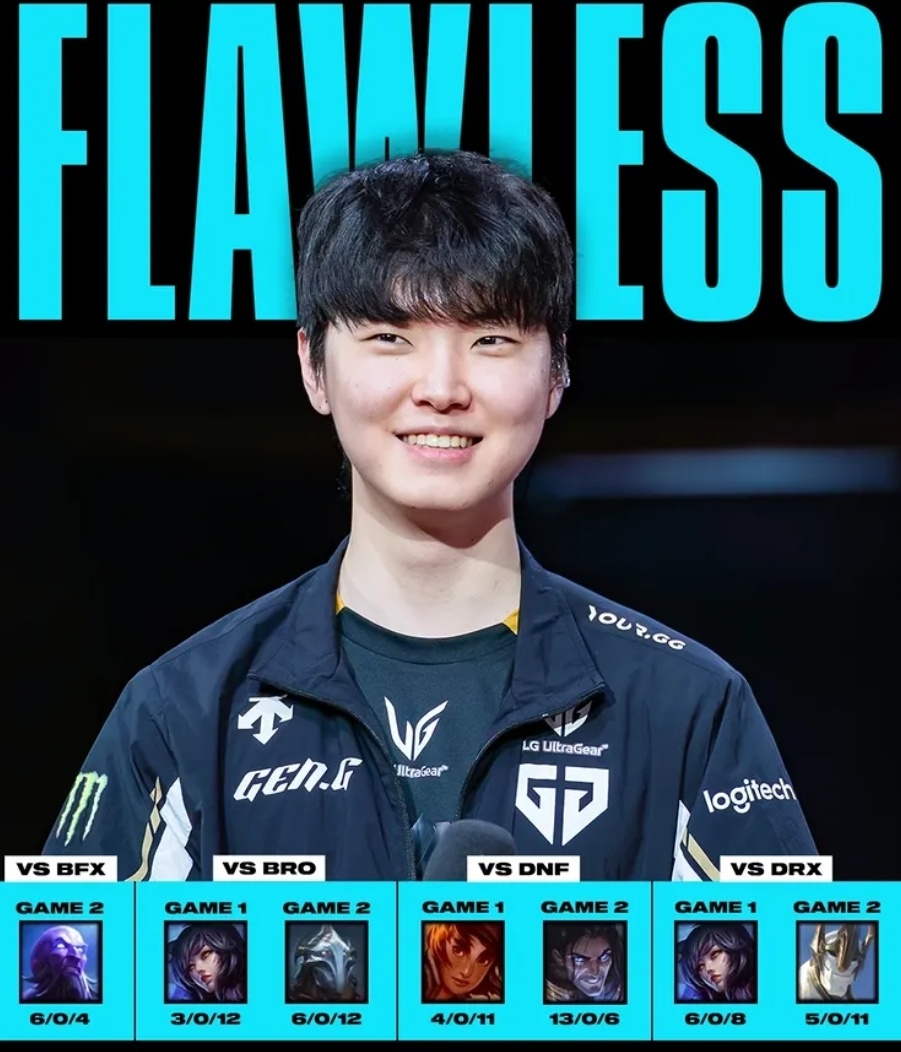 GEN豪取十六连胜！成为绝对大王！LPL谁能与其一战？_腾讯新闻