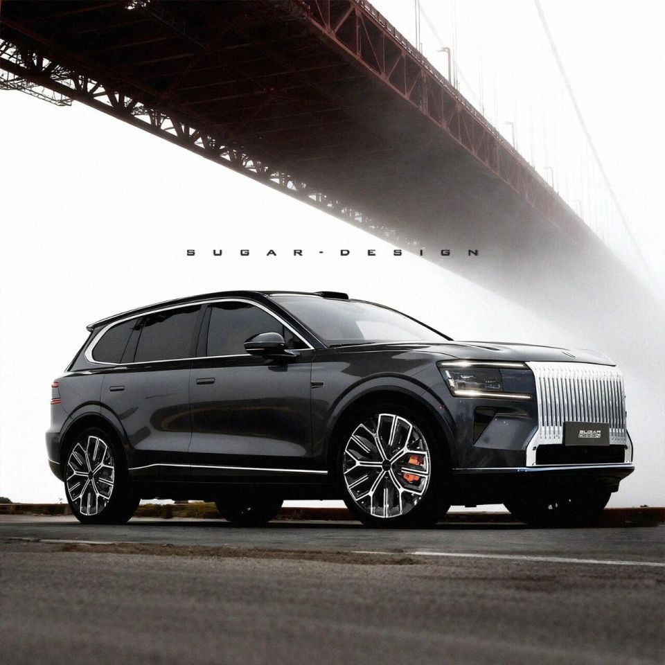 极氪8X谍照与渲染图曝光！「杭州湾卡宴」能否撼动40万级SUV市场？_腾讯新闻