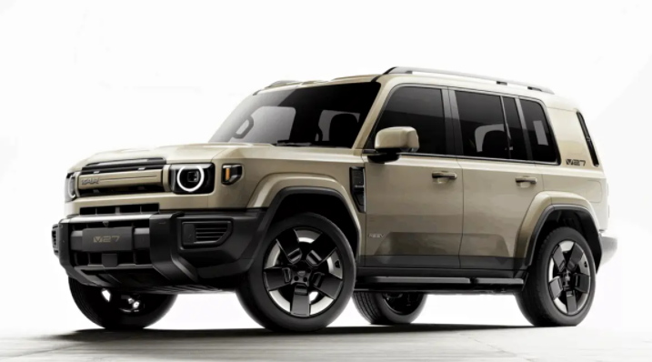 增程版的“路虎卫士”？iCAR V27官图曝光，这颜值，粉了！_腾讯新闻