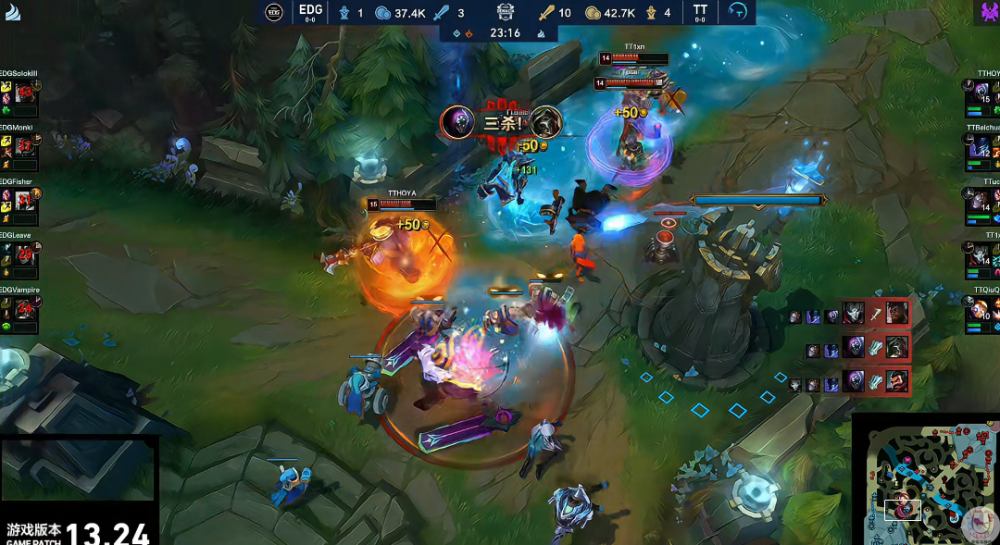 一分钱一分货？EDG全LDL阵容惨遭TT无情暴打！_腾讯新闻