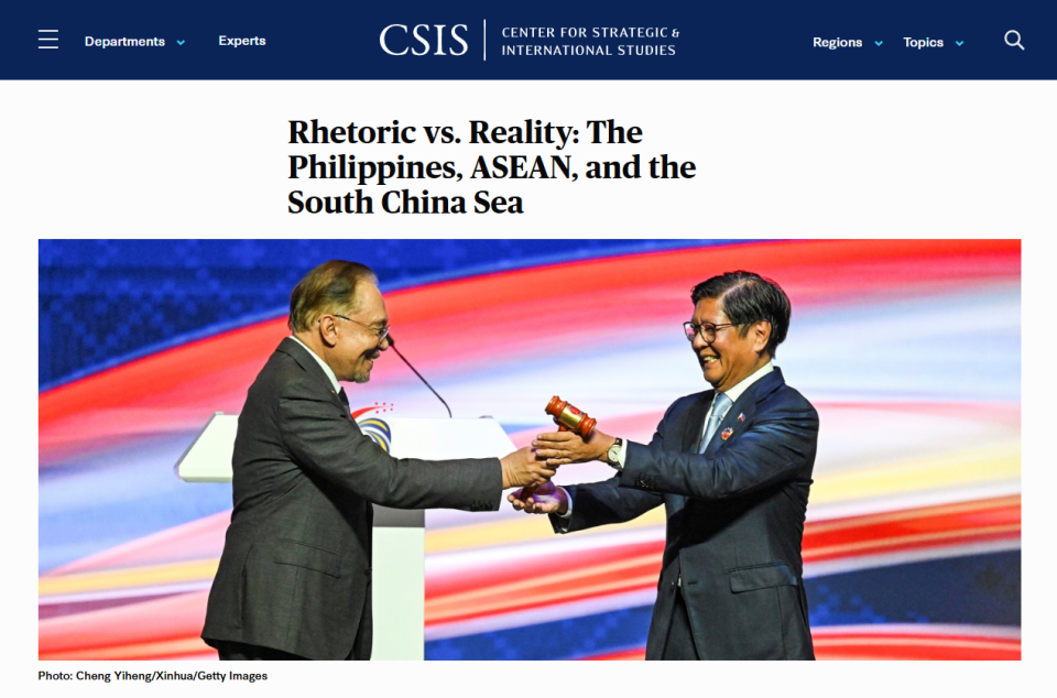 美智库CSIS报告：南海暗流，谁是执棋人？｜IIA编译_腾讯新闻