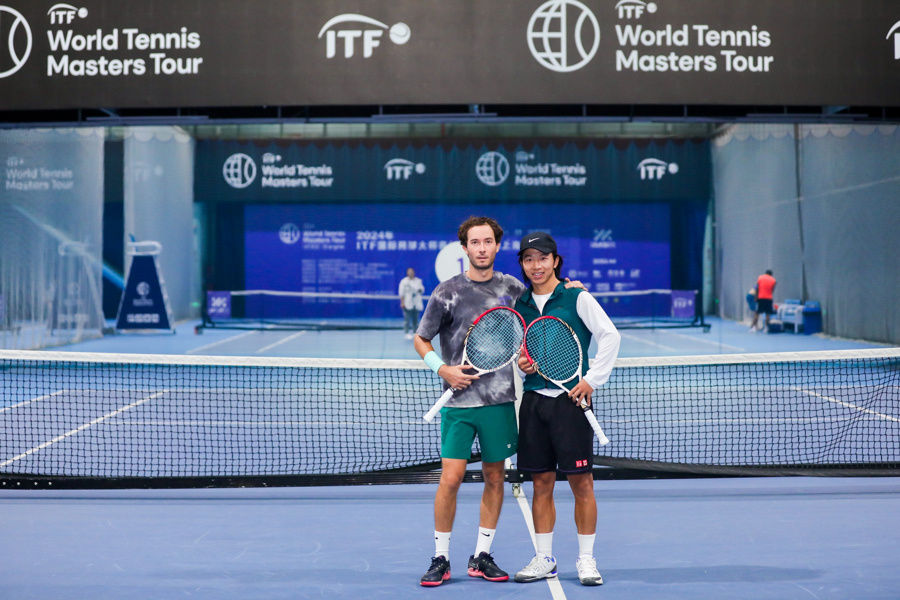 每5岁一个组别，等级高氛围更火，ITF国际网球大师赛MT400上海站开赛_腾讯新闻