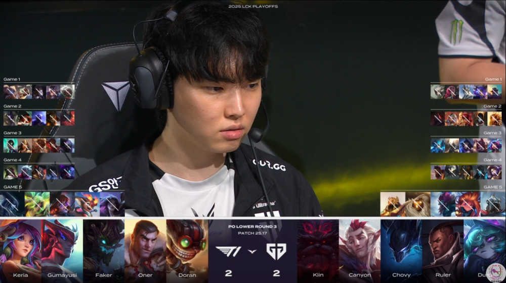 LCK史上最强四号种子？决赛级别的Bo5打满！GenG大战T1_腾讯新闻