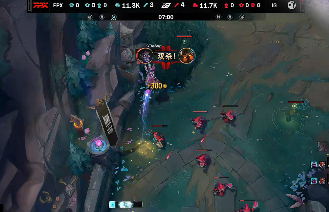 天神下凡一锤四！Theshy剑魔决胜局梦回S8！极限操作帮助IG3:2战胜FPX！_腾讯新闻