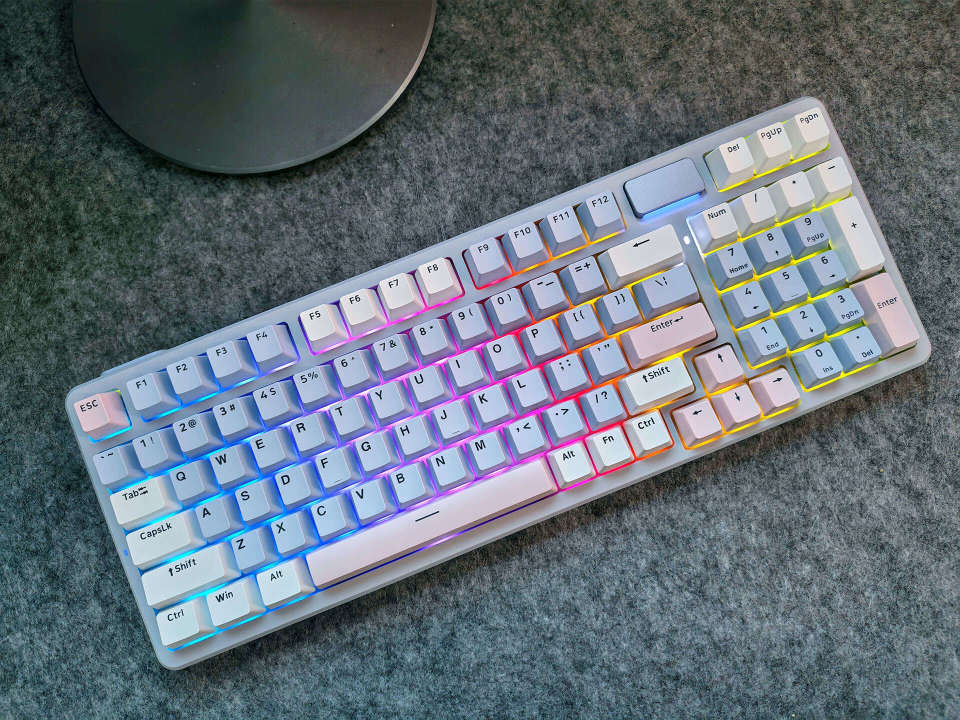 七层消音，800小时续航，雷柏V700 DIY-98客制化多模机械键盘体验_腾讯新闻