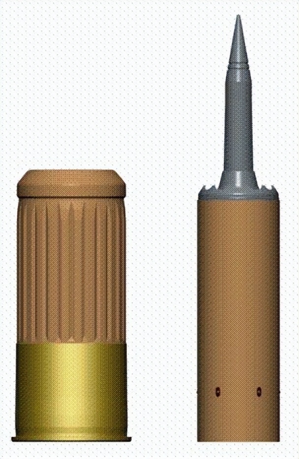 125毫米坦克炮D-81的尾翼稳定脱壳穿甲弹（APFSDS）弹药。_腾讯新闻