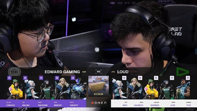 无畏契约大师赛：EDG 0-2 LOUD无缘四强，枪法战术均被碾压_腾讯新闻