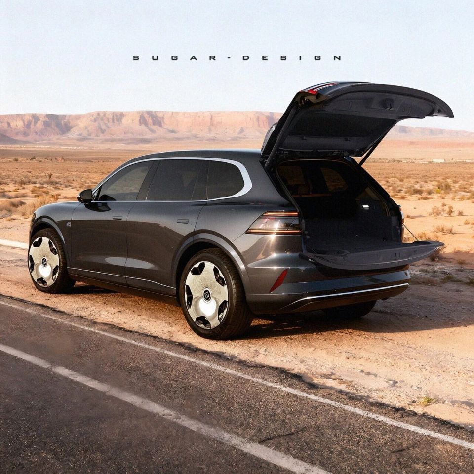 极氪8X谍照与渲染图曝光！「杭州湾卡宴」能否撼动40万级SUV市场？_腾讯新闻