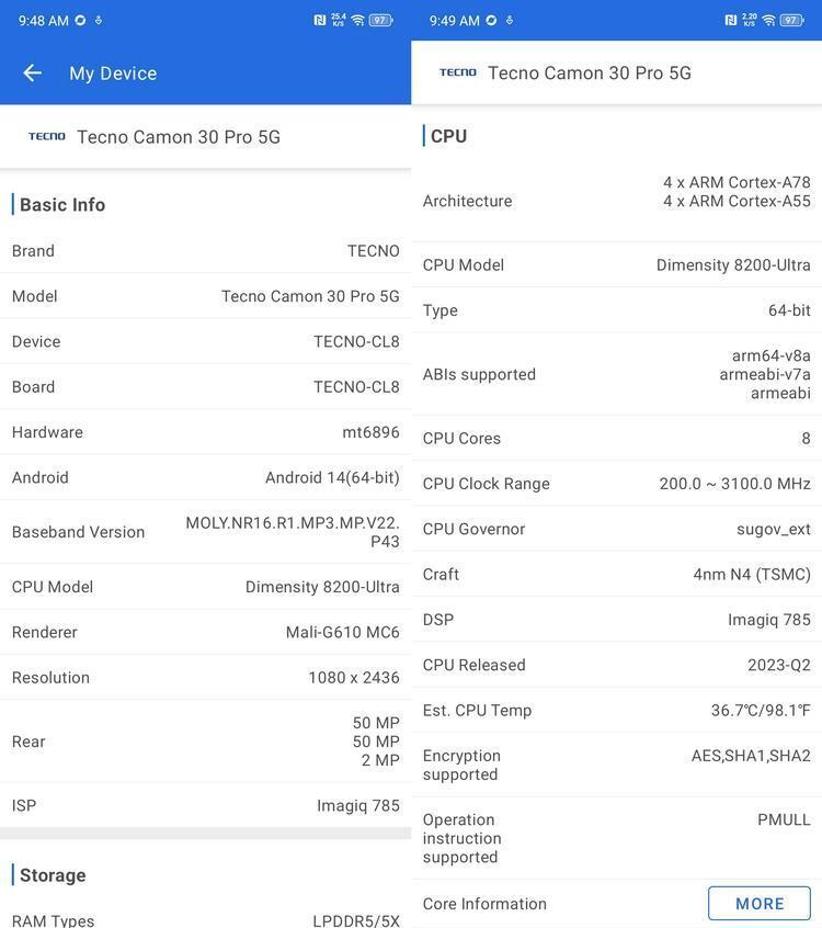 TECNO CAMON 30 Pro 5G 测评：影像旗舰性能也领先_腾讯新闻