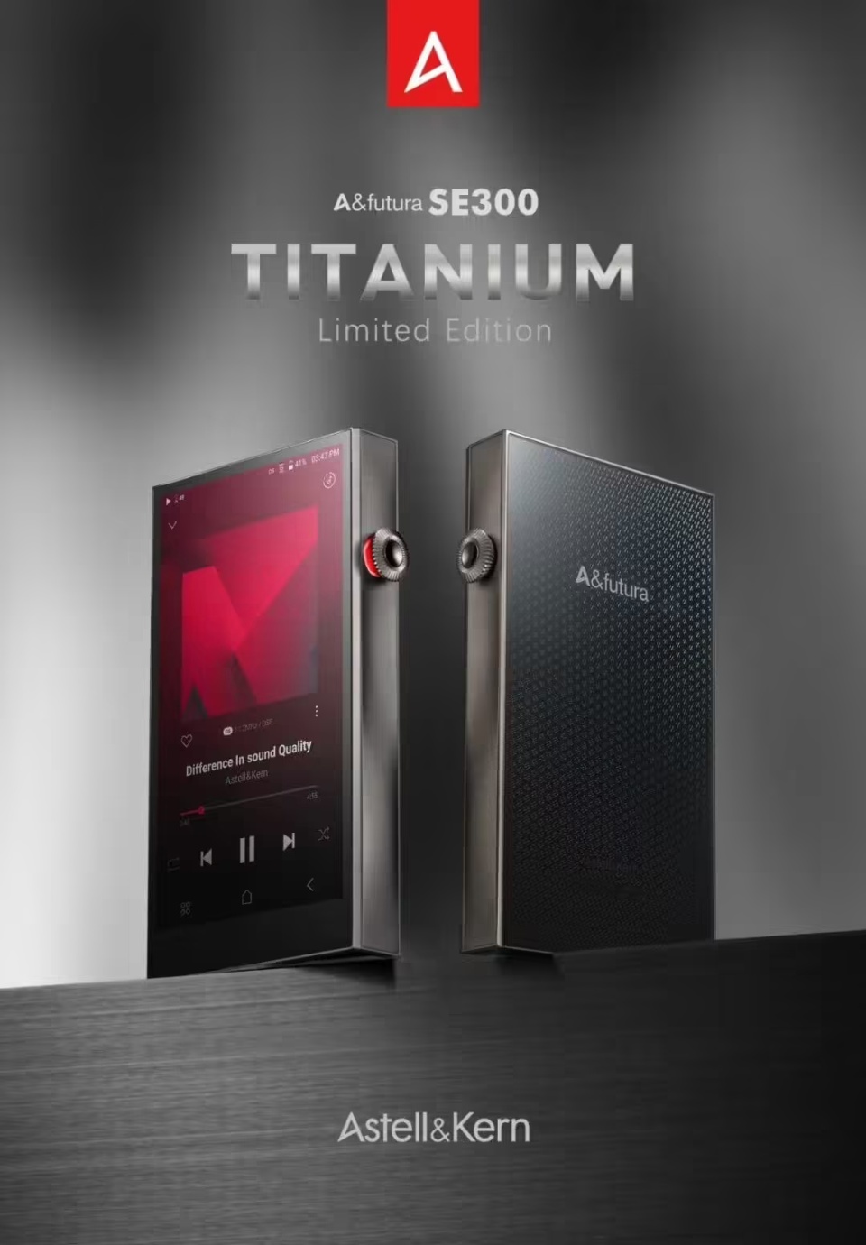 艾利和推出A&futura SE300播放器钛金属限量版，售价17888元_腾讯新闻
