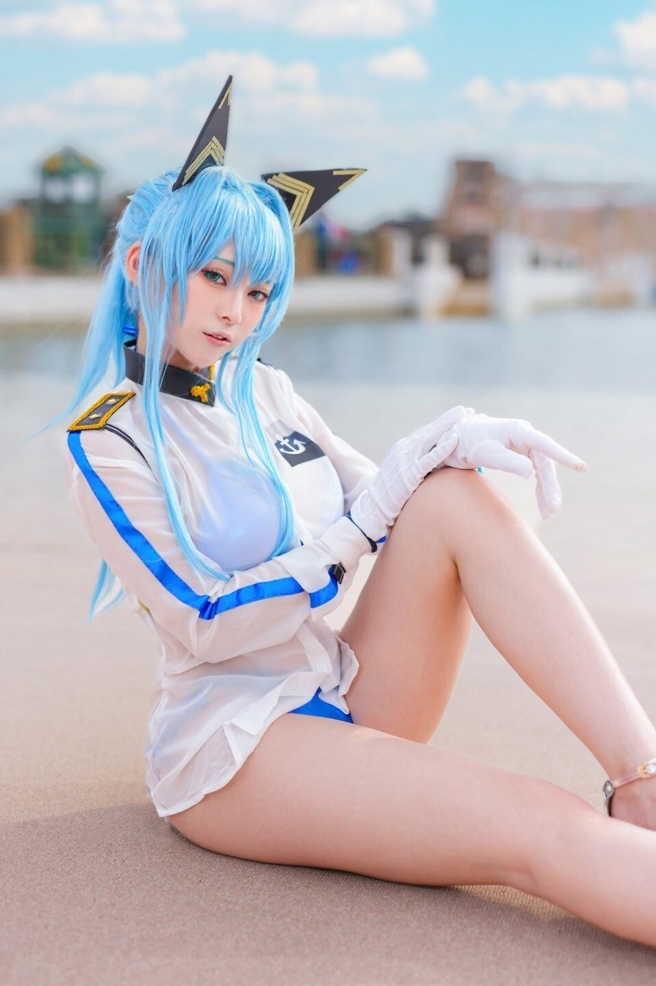 日本美女COS《NIKKE胜利女神》_腾讯新闻