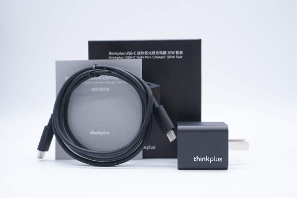 售价50不到值不值得买？thinkplus 30W迷你氮化镓充电器拆解_腾讯新闻