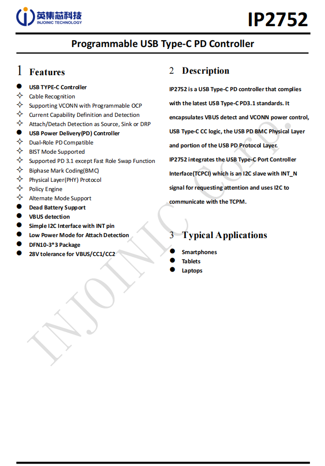英集芯IP2738U+IP2752二合一高功率快充线材设计方案助力量产，安克双头USB-C数据线拆解_腾讯新闻