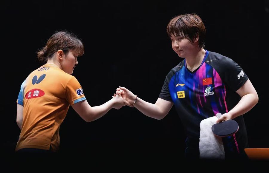 国乒女队包揽WTT总决赛四强，蒯曼陈熠双子星闪耀，孙颖莎或将一日三赛_腾讯新闻