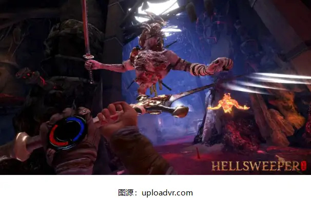 动作冒险游戏《Hellsweeper VR》开测PCVR和Quest跨平台多人玩法_腾讯新闻