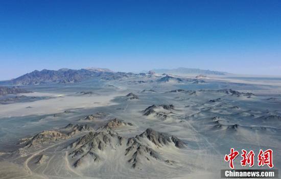 航拍青海茫崖“人间月球”黑独山 腾讯新闻