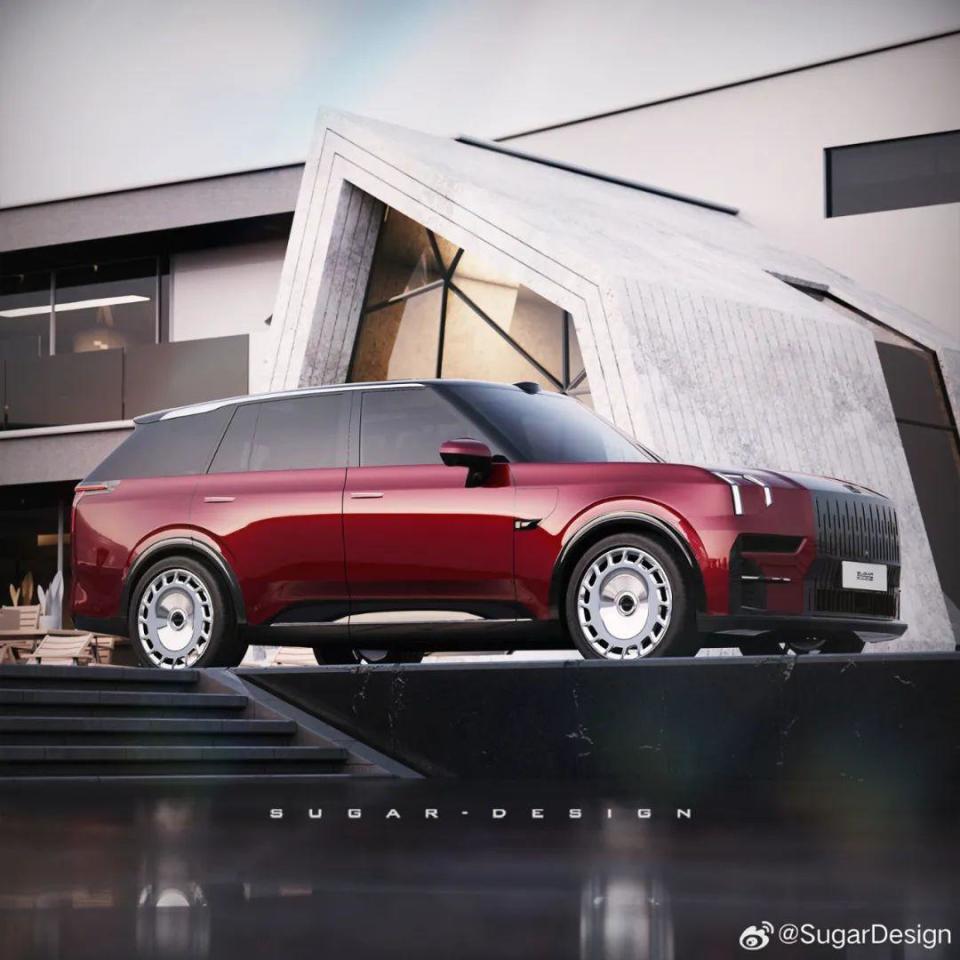 杭州“库里南”真的来了！极氪大型旗舰SUV EX1E谍照曝光，配天地门_腾讯新闻