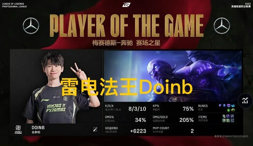 “LPL姿态和Doinb对比图”火了，一个偷鸡摸鸟，一个瑞兹极限逃生_腾讯新闻