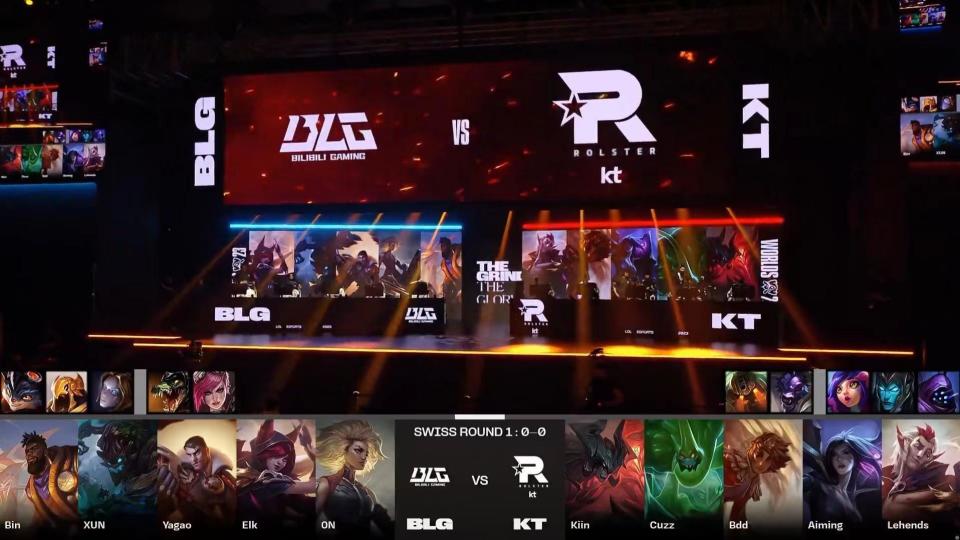 BLG战胜KT，LPL首轮四战全胜，LCK两胜两败_腾讯新闻
